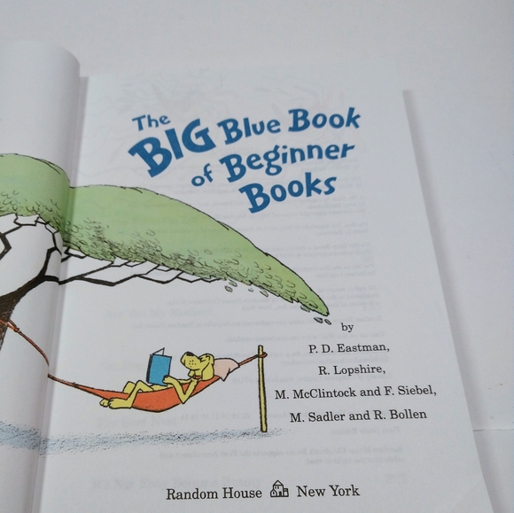 Source Unknown | Other | The Big Blue Book Of Beginner Books Dr Seuss ...